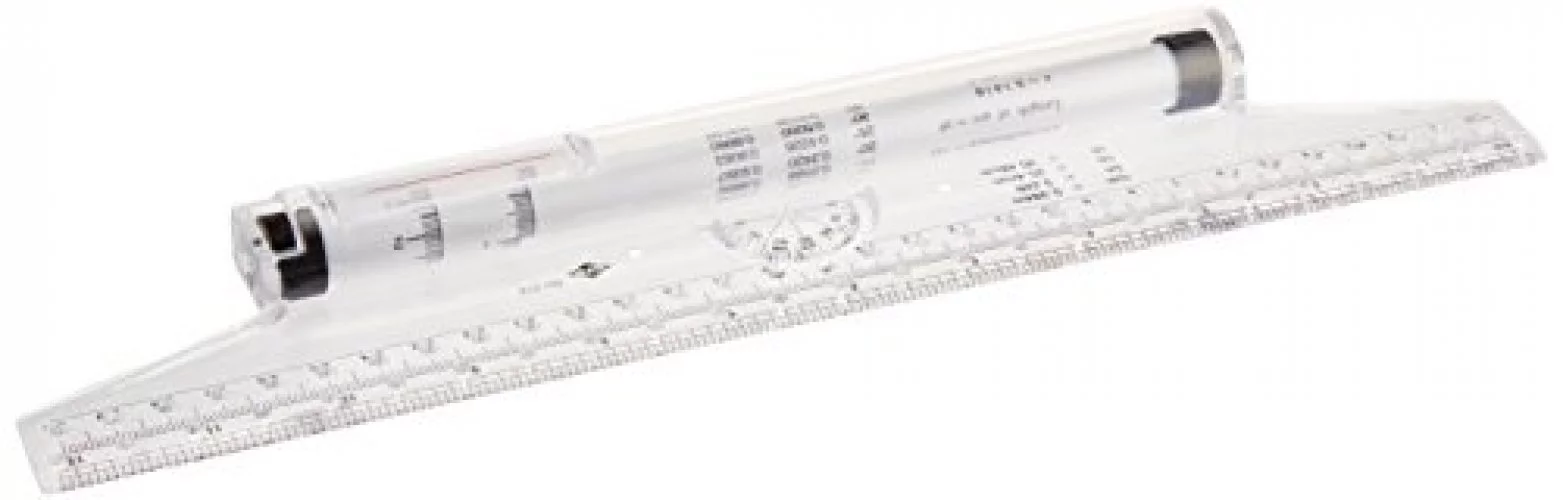 Alvin Rolling Parallel Ruler, 12 Inch, Model 312, Multipurpose Imperial ...